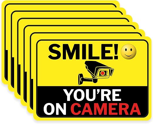 Amazon.com: CLEVER SIGNS Double-Sided 6 Pack 2.5"x3.5" Reflective ...