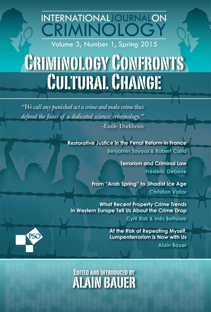 Criminology Confronts Cultural Change: International Journal on ...