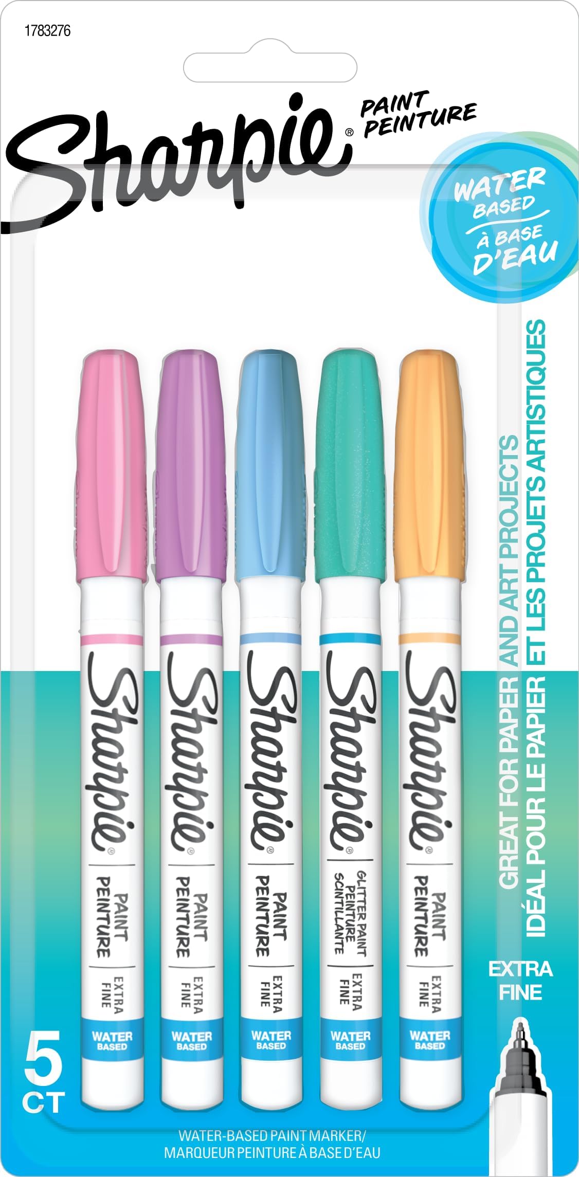 Amazon.com : Sharpie Acrylic Creative Markers, Bullet Tip, Vibrant ...