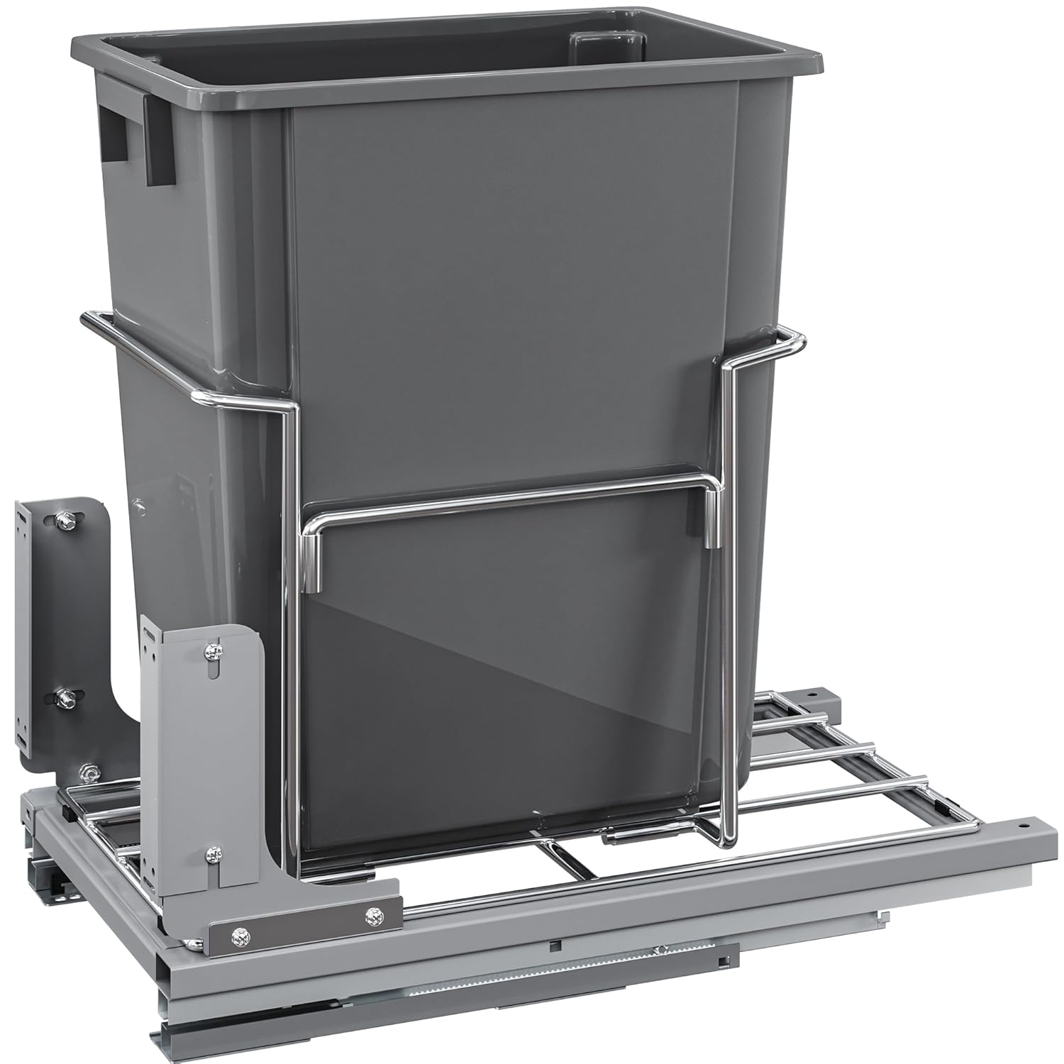 Amazon.com: 37-Quart (L) Pull-Out Trash Can with Soft Close for 14" W x ...