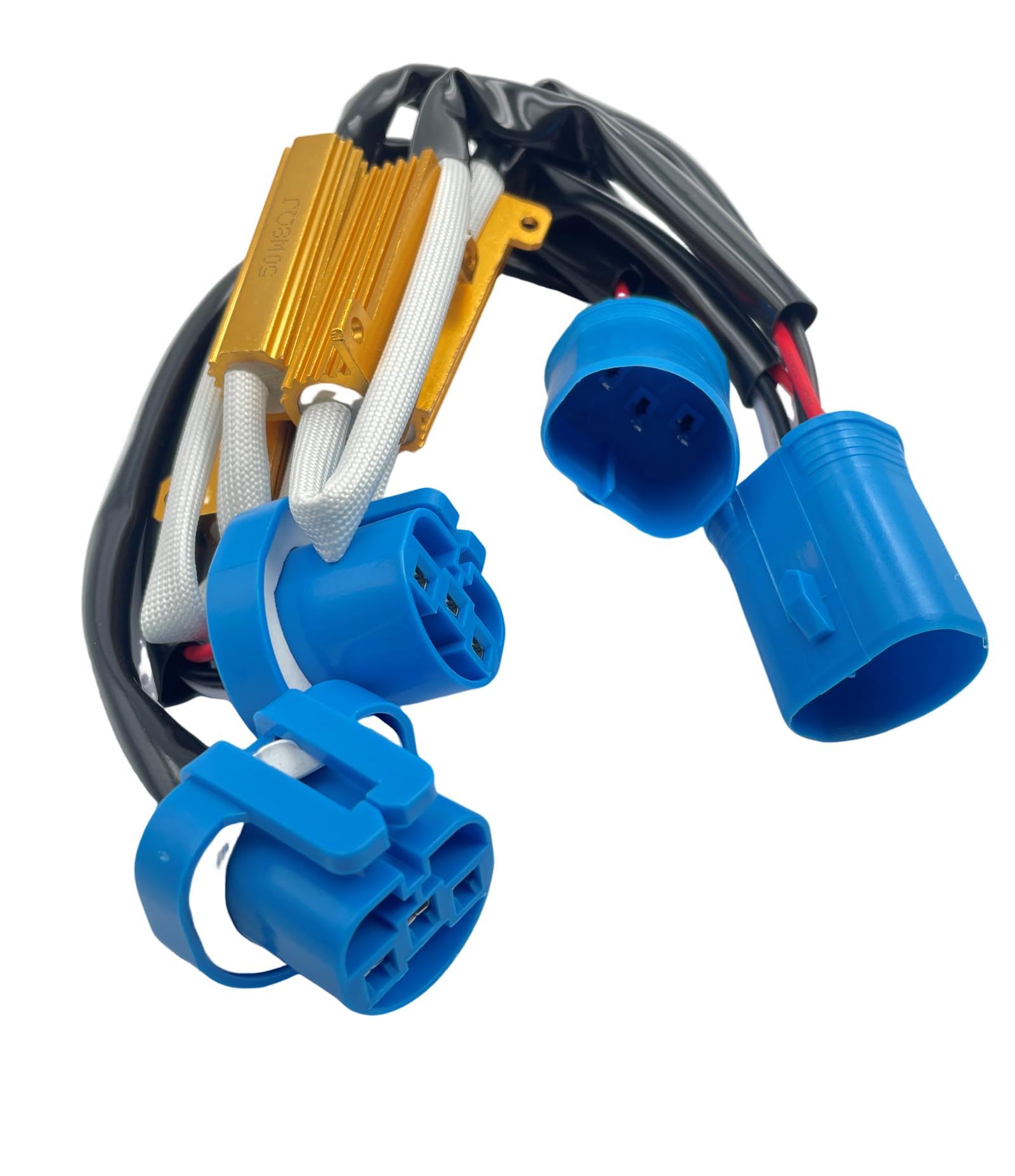 Snapklik.com : 2 Pack HB5 9007 LED Resistor Kit 50W 8 Ohm Headlight ...