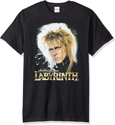 Men's Labyrinth Short Sleeve T-Shirt overhemden(3X-Large) : Amazon.nl ...