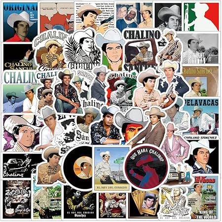 Amazon.com: 52Pcs Chalino Sanchez Stickers Pack, Singer Graphic ...