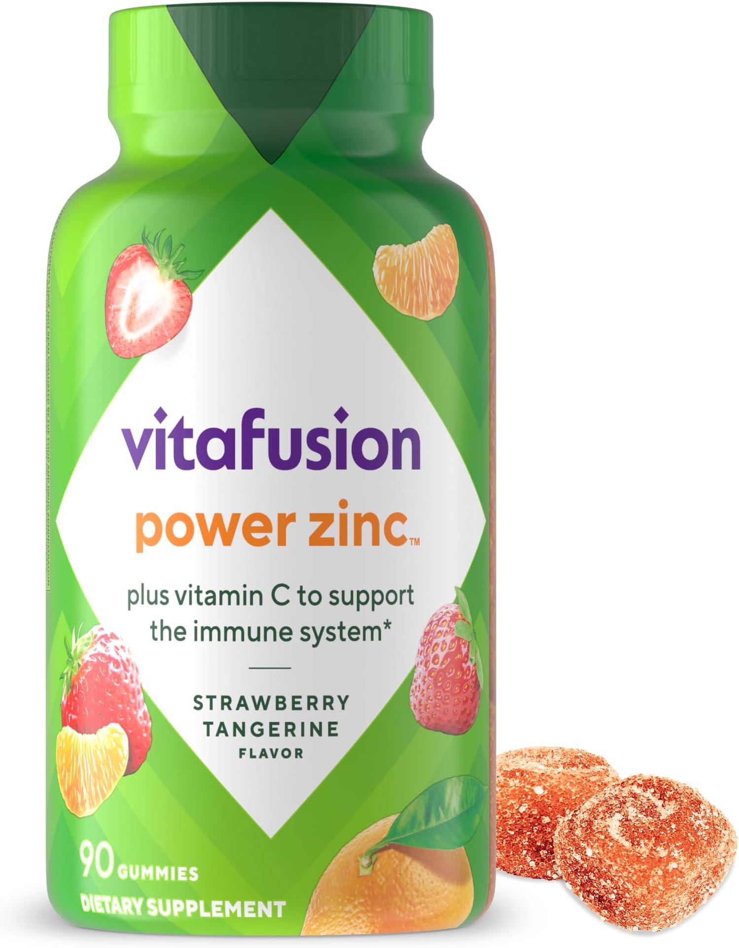Amazon.com: Vitafusion Power Zinc Gummy Vitamin 2 Bottle (180 ct ...