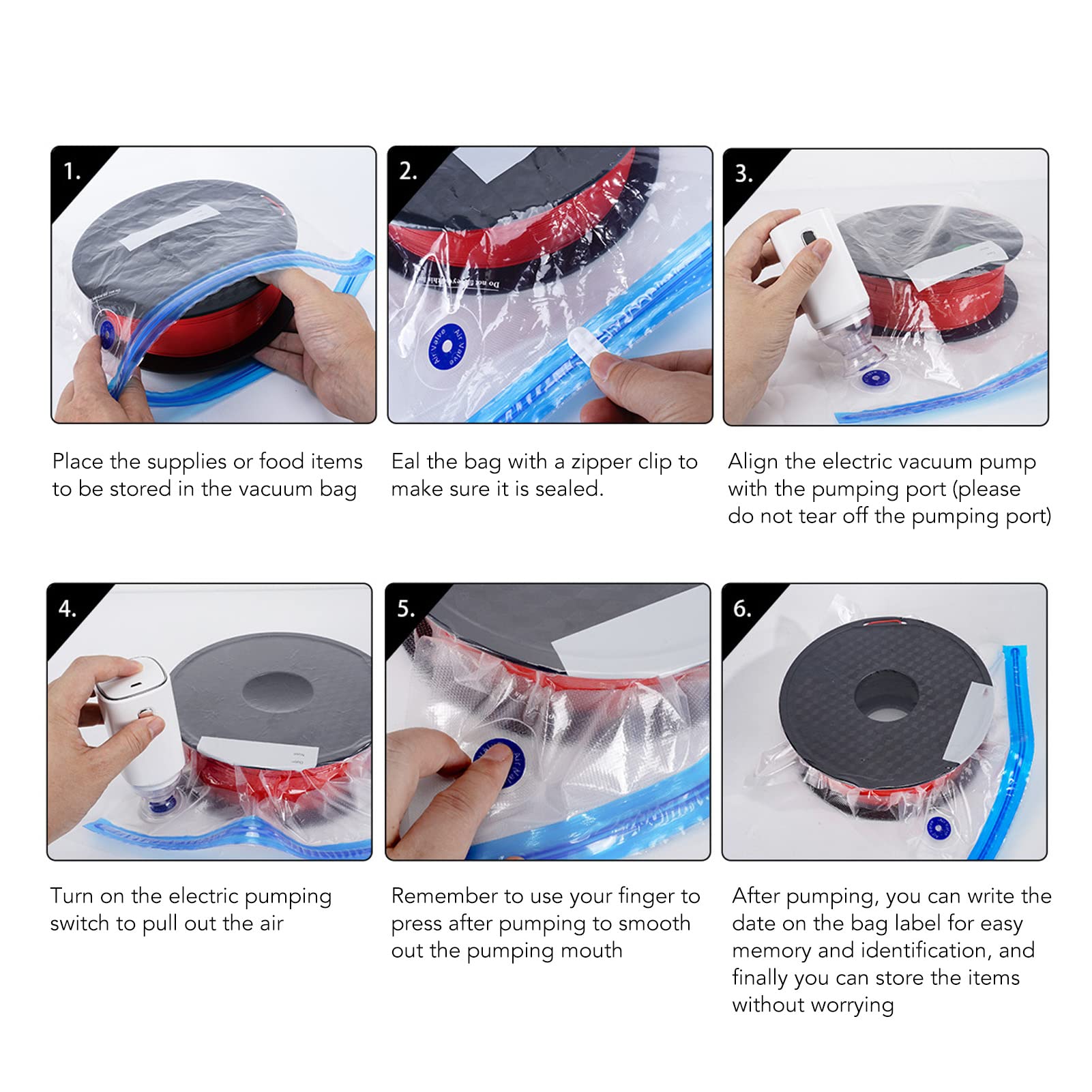 Snapklik.com : Electric Air Pump, 5V Cordless Rechargeable Portable ...