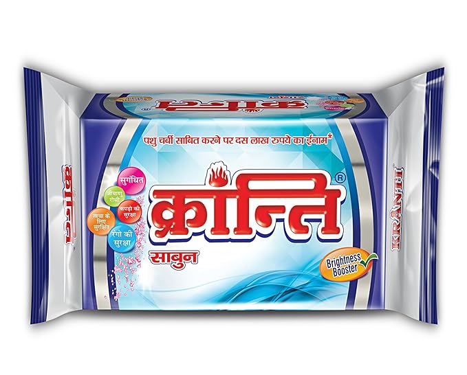Kranti Excel Laundry Soap| Transparent Dergent Soap Bar Laundry ...