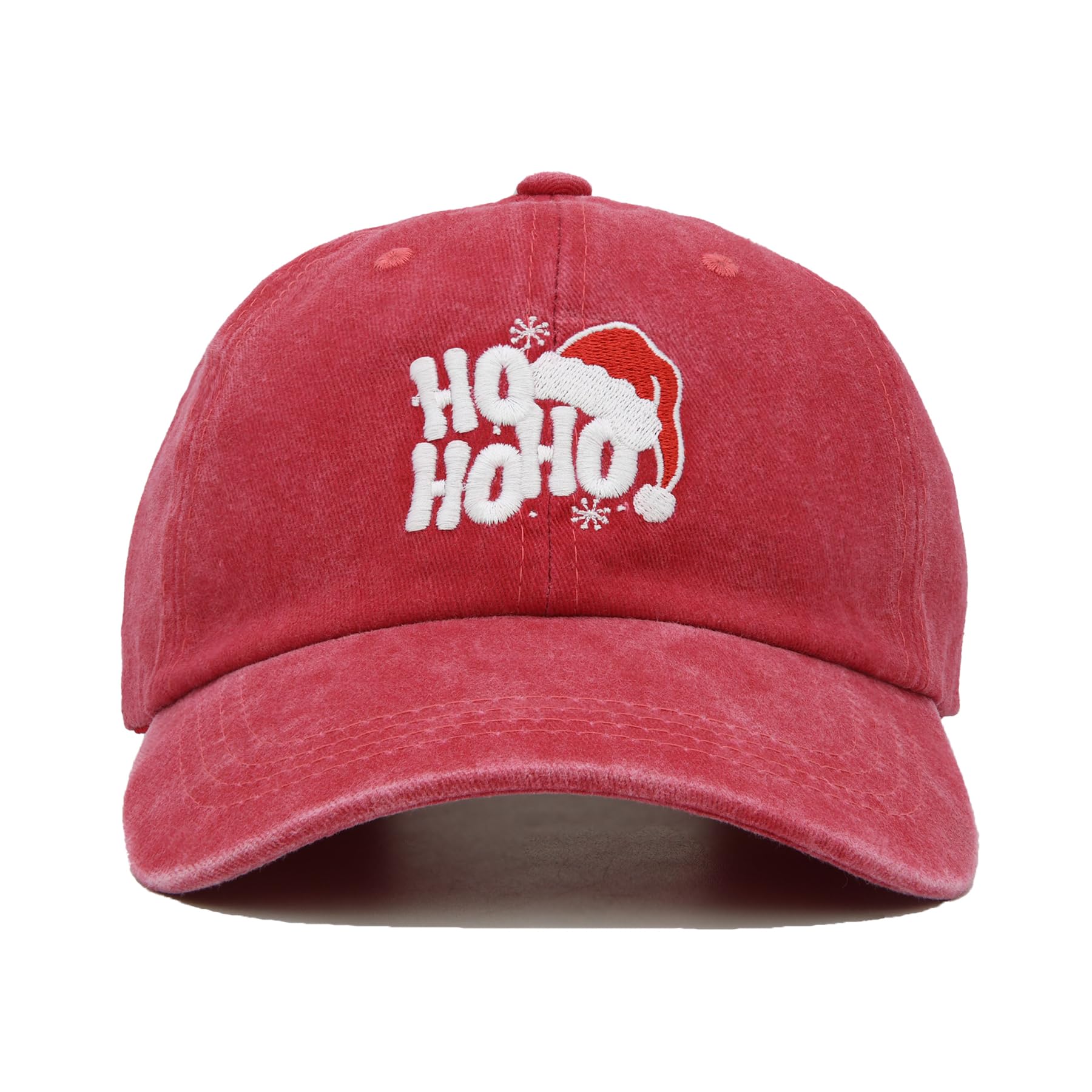 Christmas Hats for Adult with Gift Box, Christmas Baseball Cap, Red ...