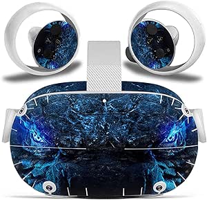 Amazon.com: ROIPIN for Oculus Quest 2 Cover Skin, Protective ...