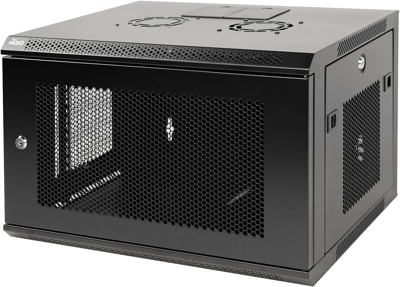 Amazon.com: Tecmojo Full Welded & Assembled 6U Standard Wall Mount Rack ...