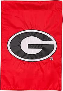 Amazon.com: Evergreen Flag,Applique Flag, Gar., University of Georgia ...