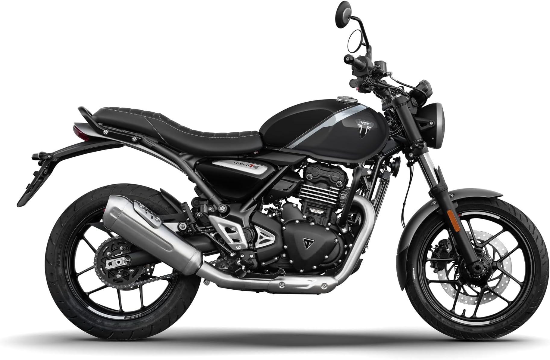TRIUMPH Speed 400 MY25 Bike Phantom Black Booking for Ex-Showroom Price ...