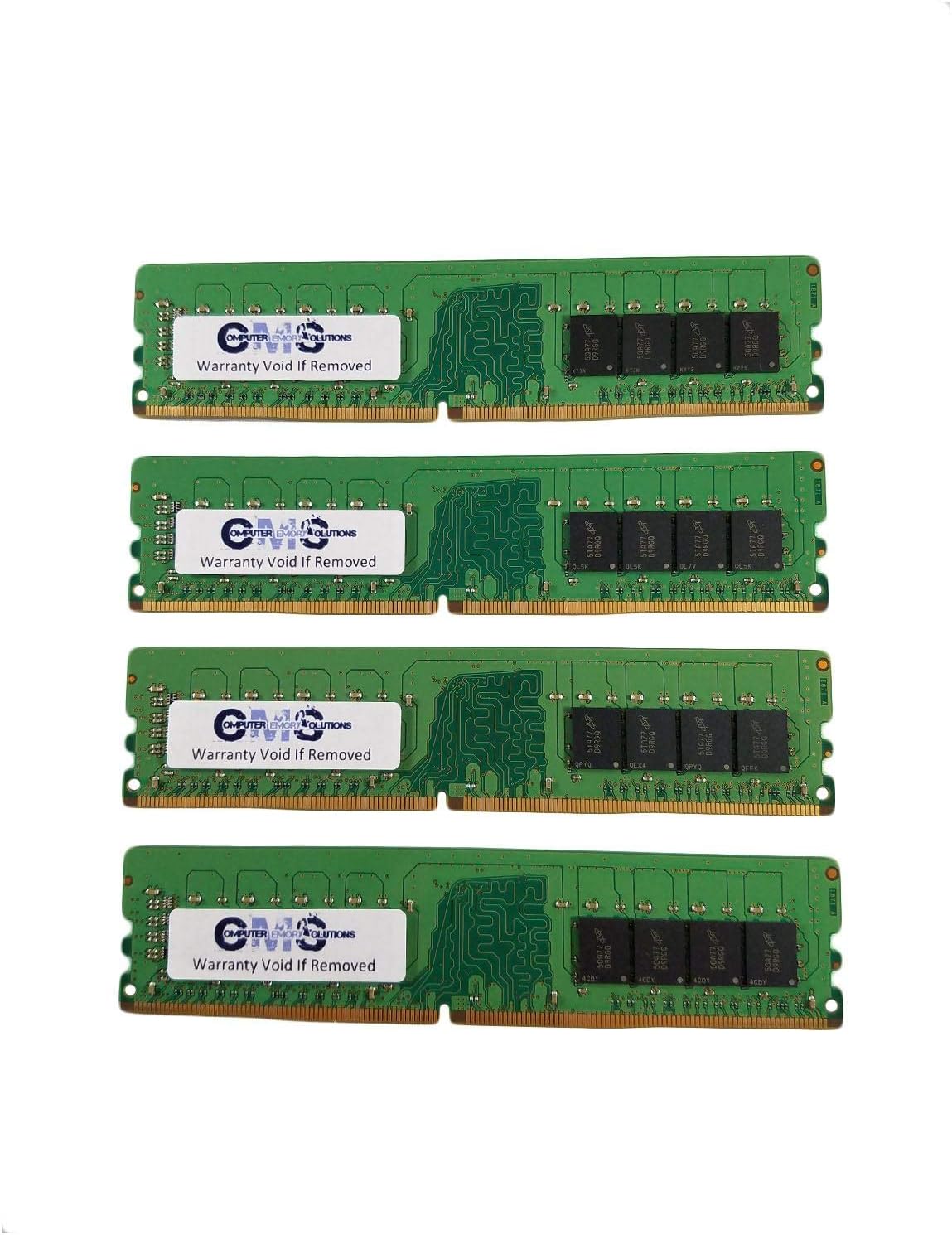 CMS 64GB (4X16GB) DDR4 19200 2400MHZ Non ECC DIMM Memory Ram Upgrade ...