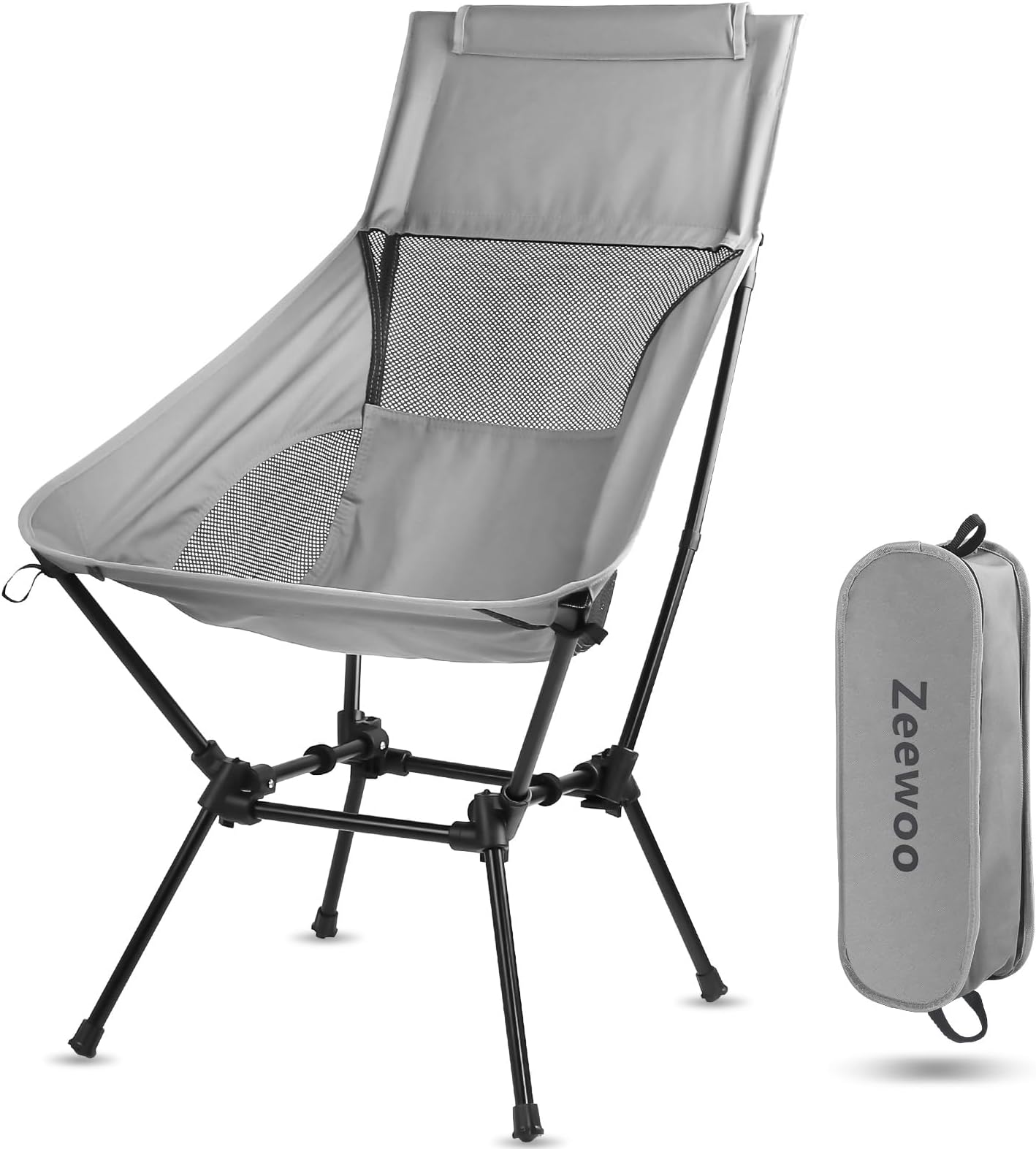 Amazon.com: Portable High Back Camping Chair - 2025 Upgraded, Aluminum ...