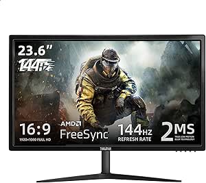 24 Inch 144Hz Gaming Monitor 1920x1080P PC Monitor HDMI/DisplayPort ...