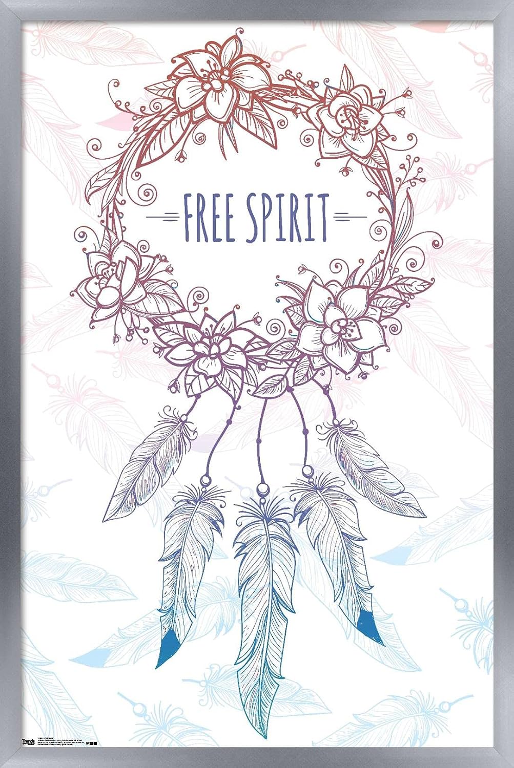 Amazon.com: Trends International Free Spirit Wall Poster, 22.375" x 34 ...