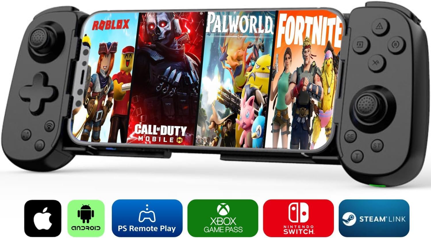 MAJESTECH D6 Phone Game Controller for iPhone/Android/Switch [2025 ...