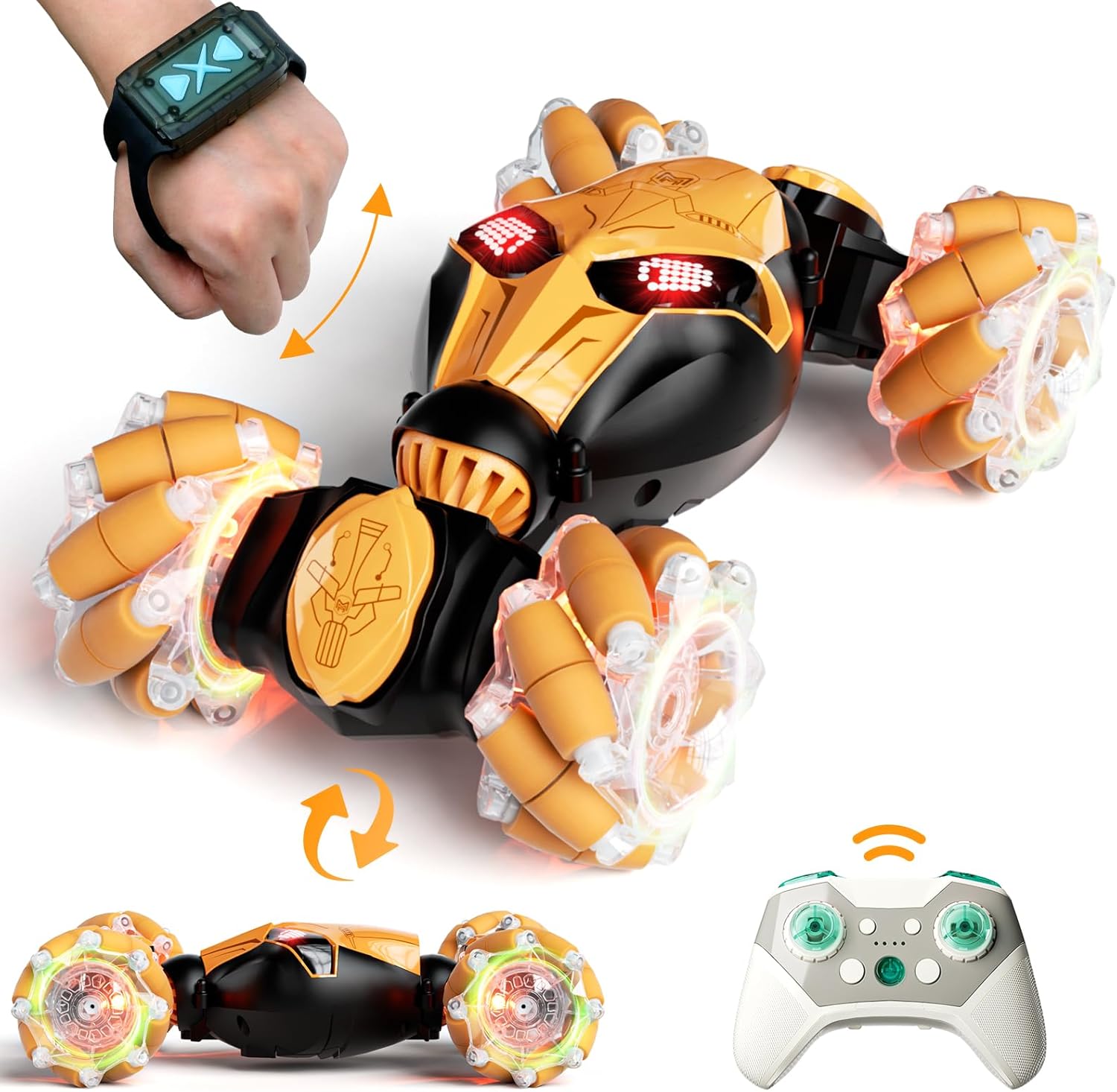 Amazon.com: 28°C Gesture Sensing RC Car Hand Controlled Remote Control ...