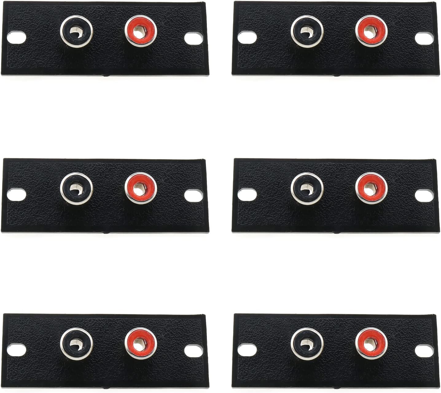 Amazon.com: uxcell RCA Female Panel Mount Chassis Socket Jack Connector ...