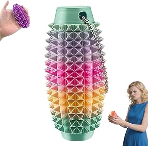 Spiky Grippie Stim Keychain,pain Stimming Fidgets Toy,fidget Pain ...