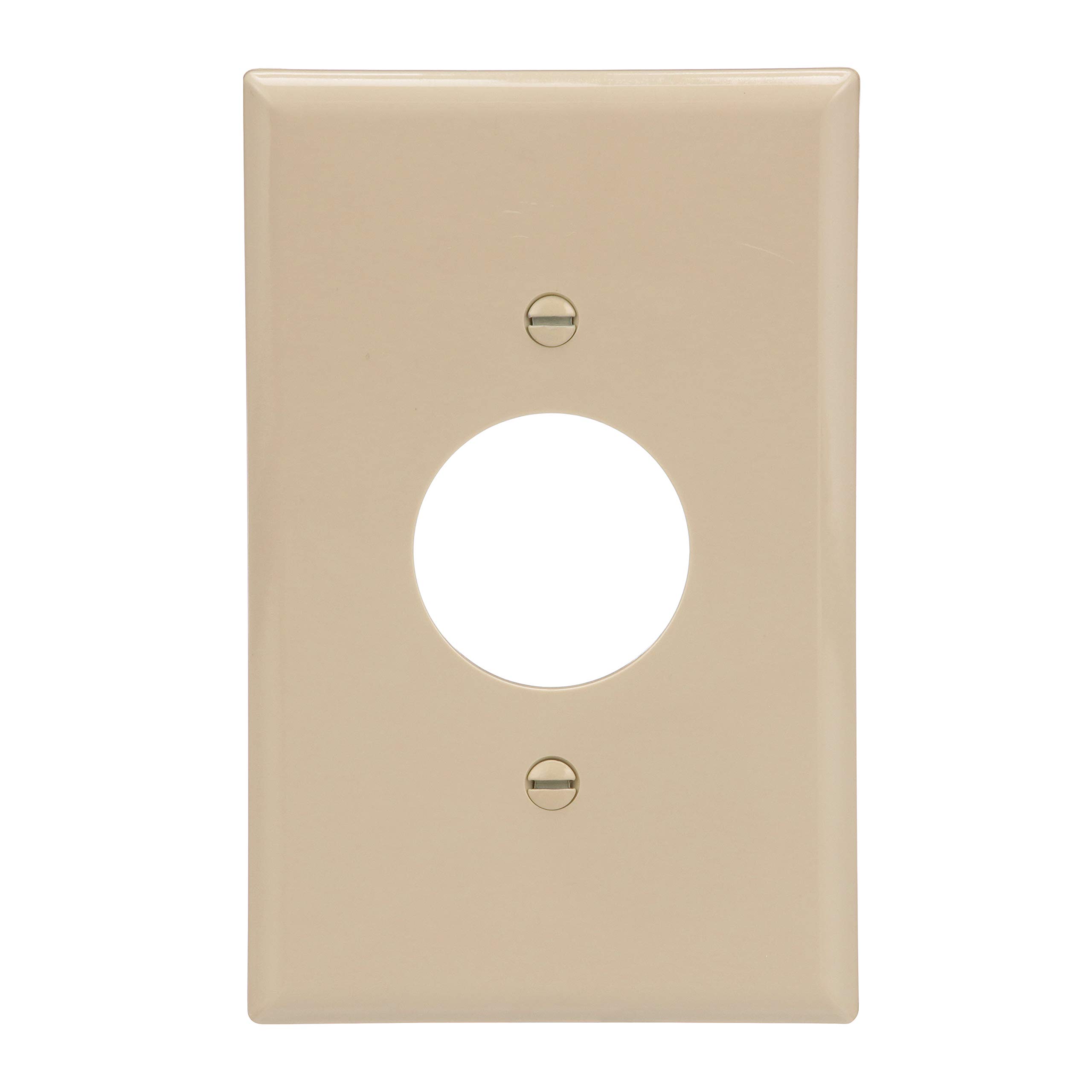 EATON Wiring PJ7V Mid-Size Polycarbonate 1-Gang Power Outlet Wallplate ...