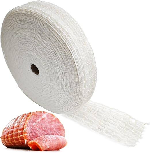 Amazon.com: Towfed 164ft Meat Netting Roll, Elastic Smoked Meat Poultry ...