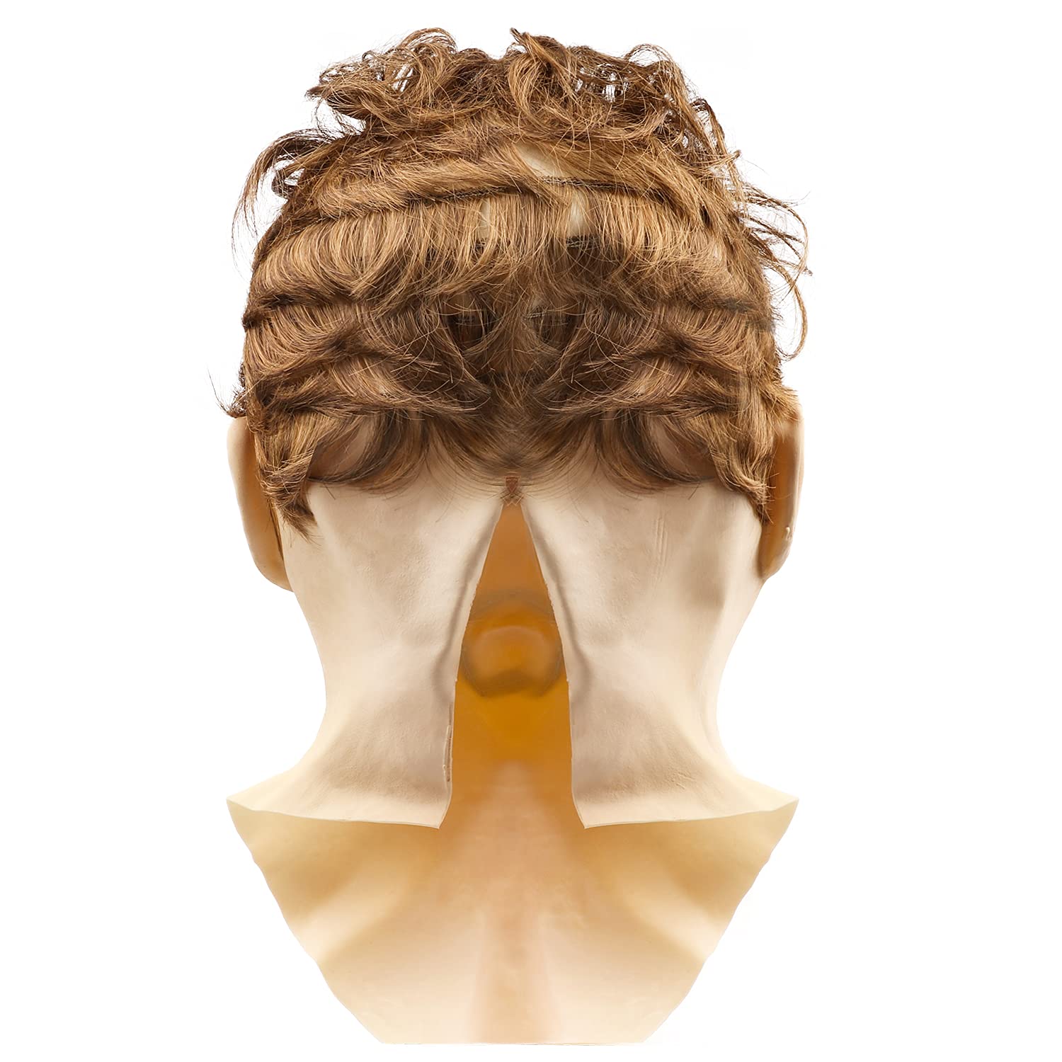 Buy Halloween Mask, Funny Realistic Young Man Mask Latex Mask Party ...