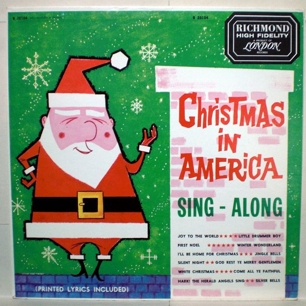 Sing-A-Long Chorus - Christmas in America Sing Along - Vinyl LP Record ...