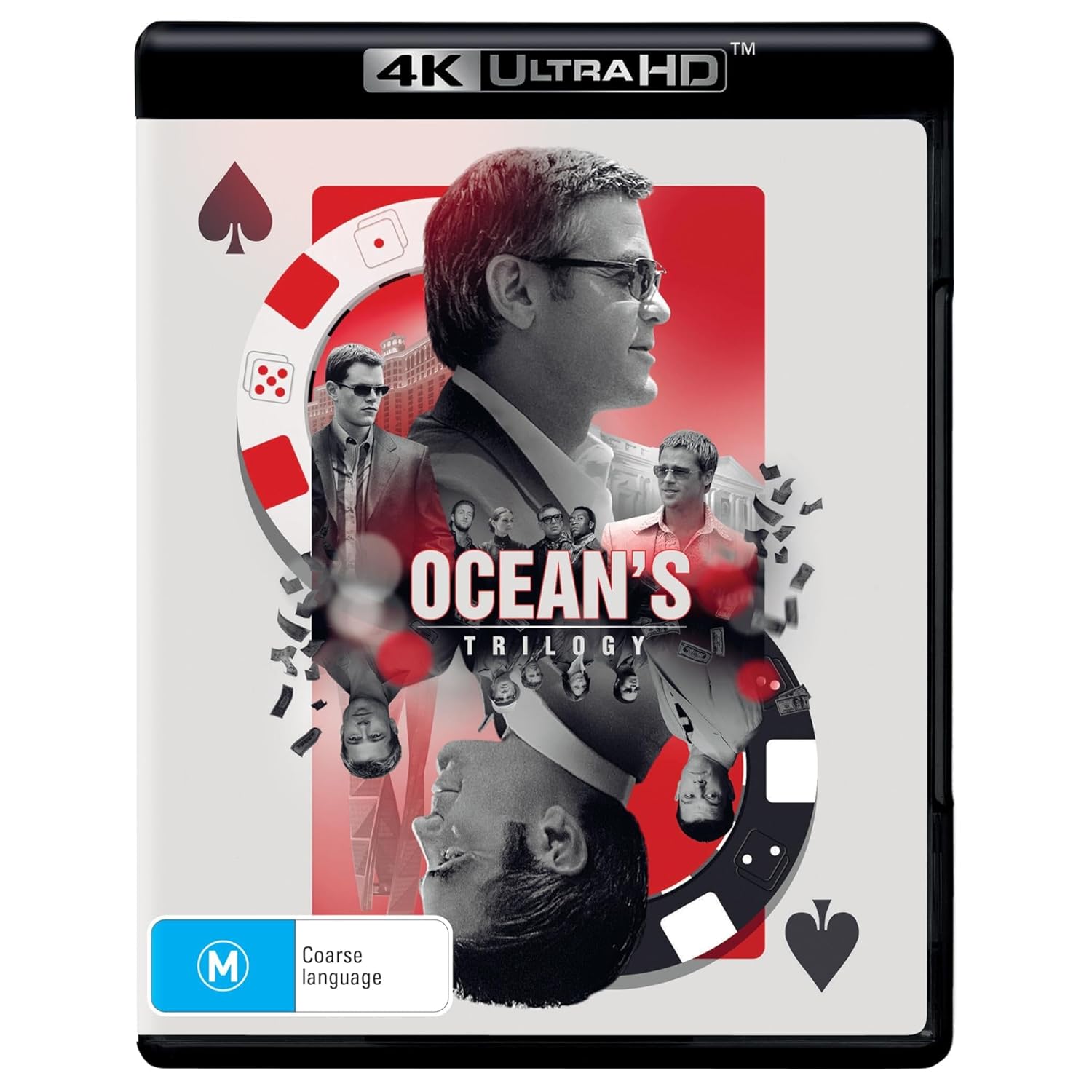 Amazon.com: Oceans Trilogy 4K UHD : George Clooney, Matt Damon, Andy ...