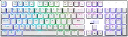 E-Element Z-88 RGB Mechanical Gaming Keyboard Programmable RGB Backlit ...