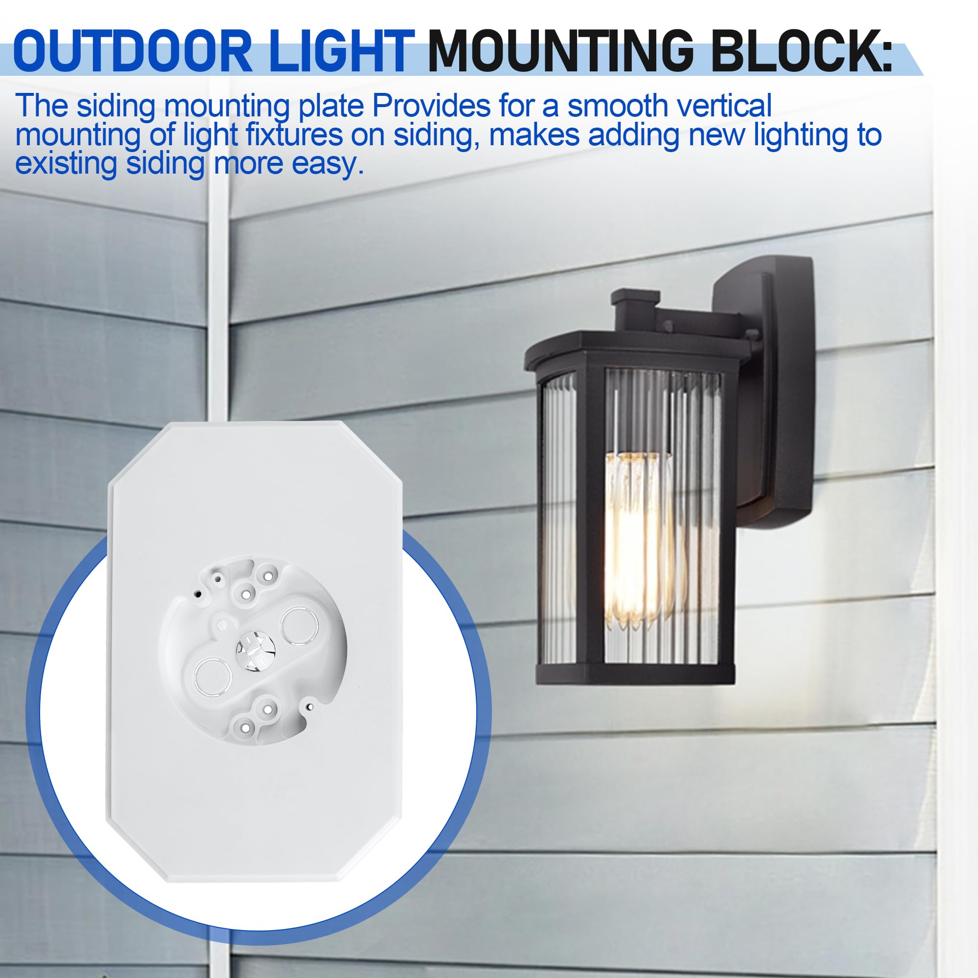 Outdoor Siding Light Block What Comes With New Siding – Webster