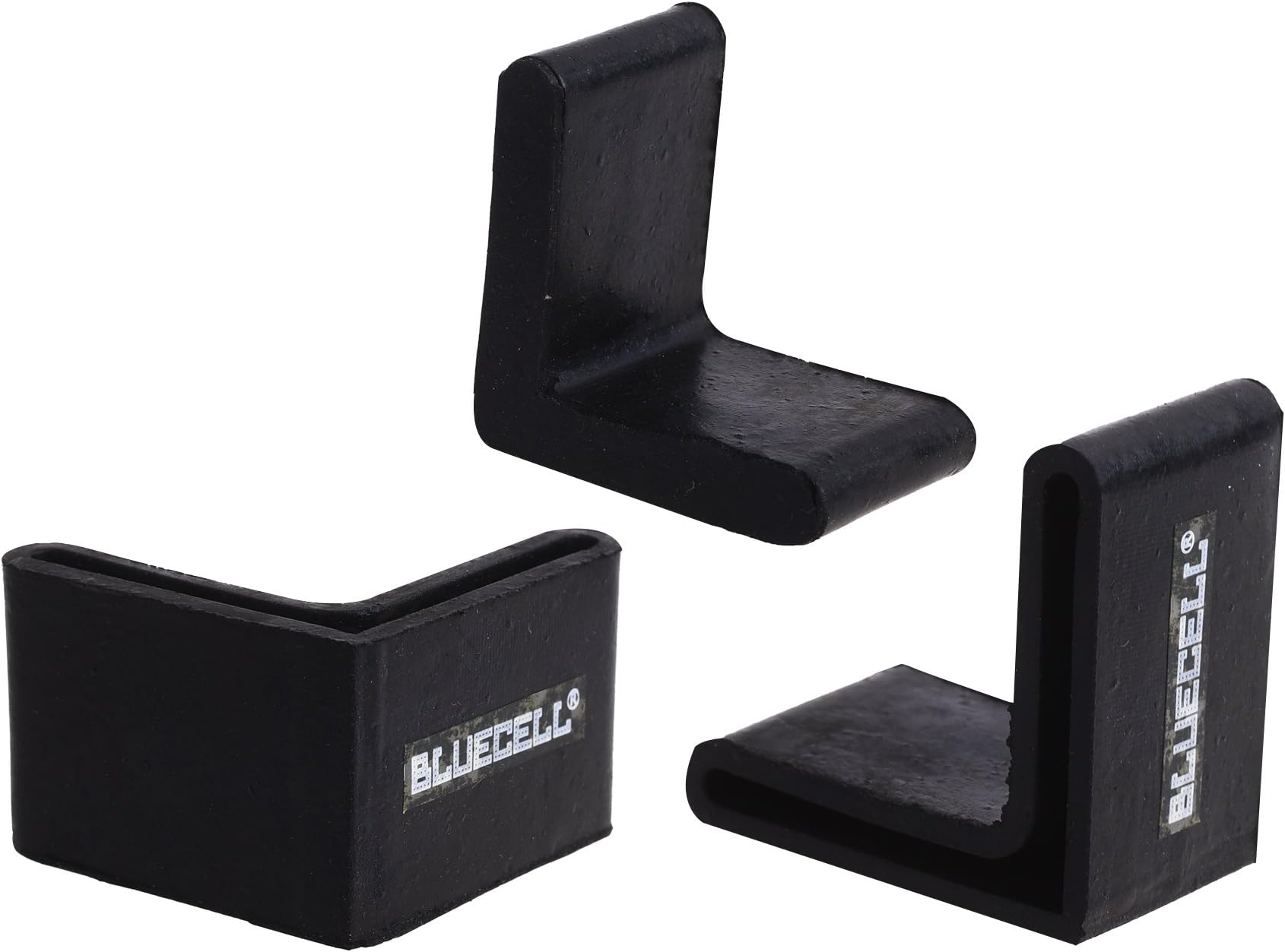 Amazon.com: Metal Bed Frame End Caps L Shape Rubber Bed Frame Cover ...