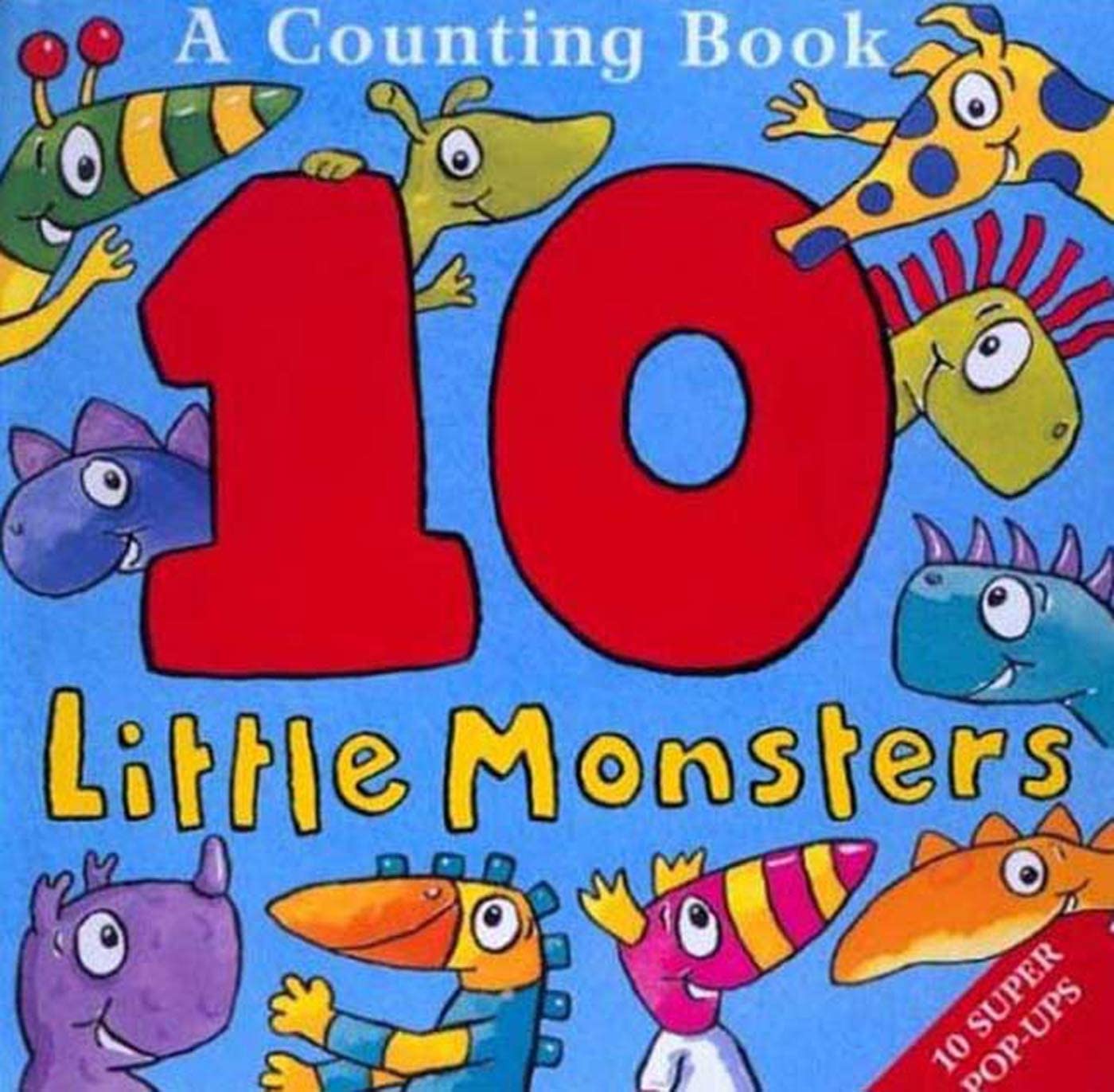 Amazon.com: Ten Little Monsters: 9780753453339: Emmett, Jonathan: Books