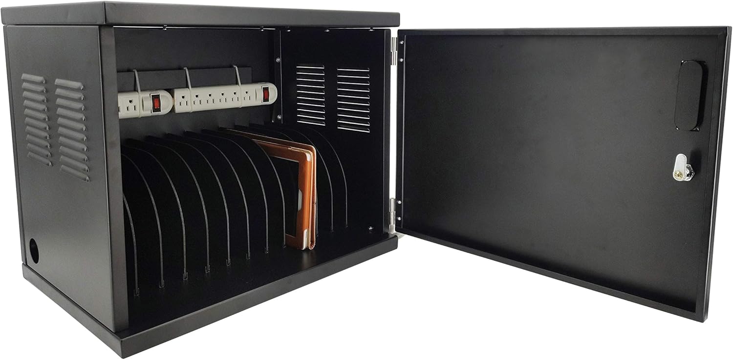 FixtureDisplays 20 x 17 Tablet Charging Cabinet Wall Mount or ...