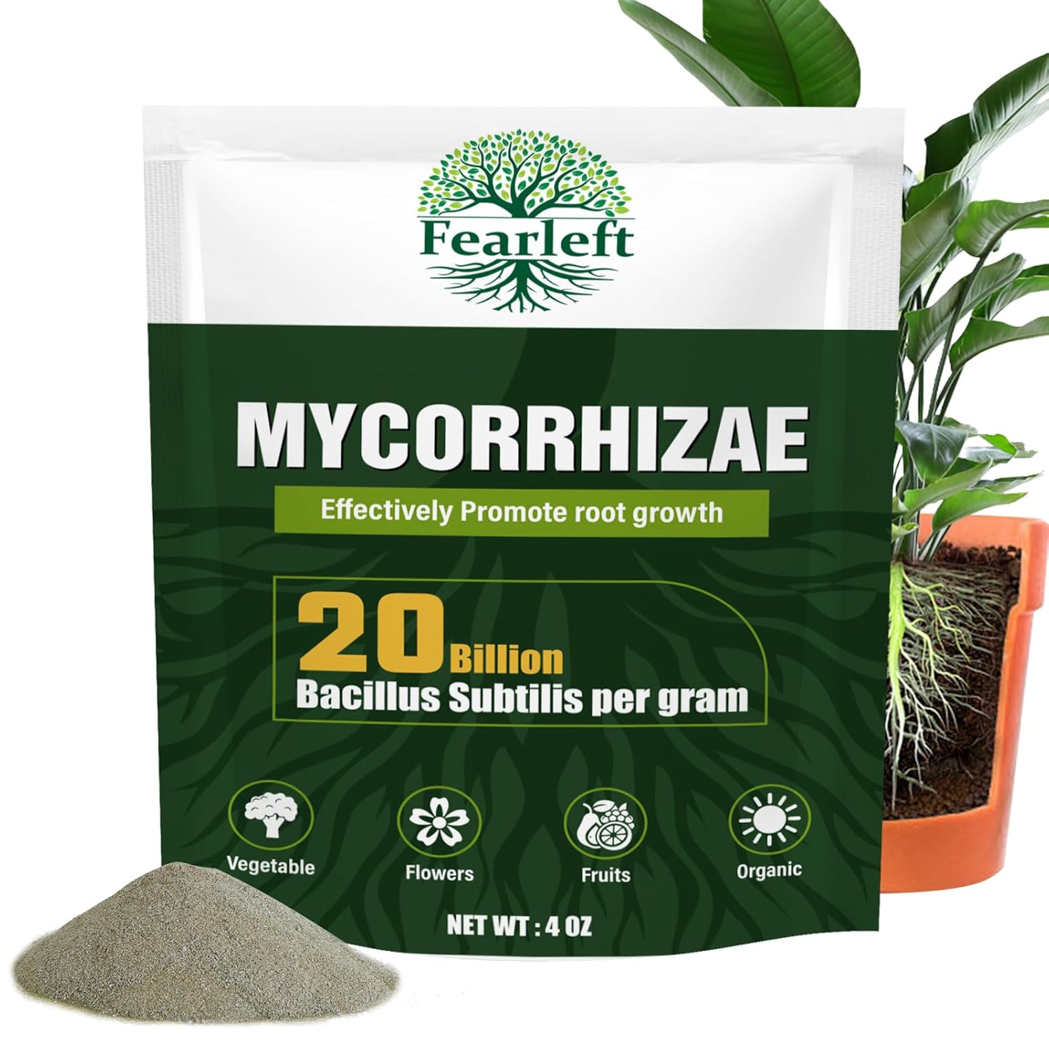 Amazon.com : Mycorrhizal Fungi for Soil, Root Enhancer for Plant Growth ...