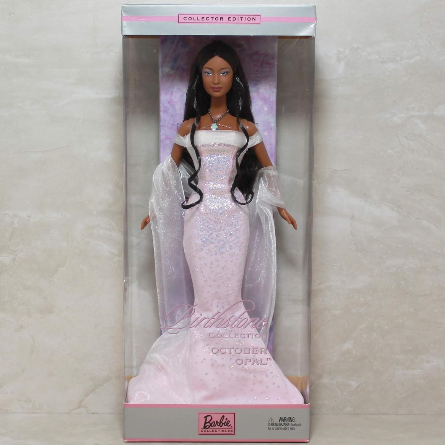 Amazon.com: Barbie Birthstone Collection, October / Opal, African ...