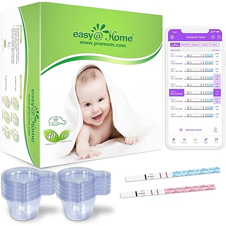 Amazon.com: Easy@Home Ovulation Test Strips (50-Pack), FSA Eligible ...