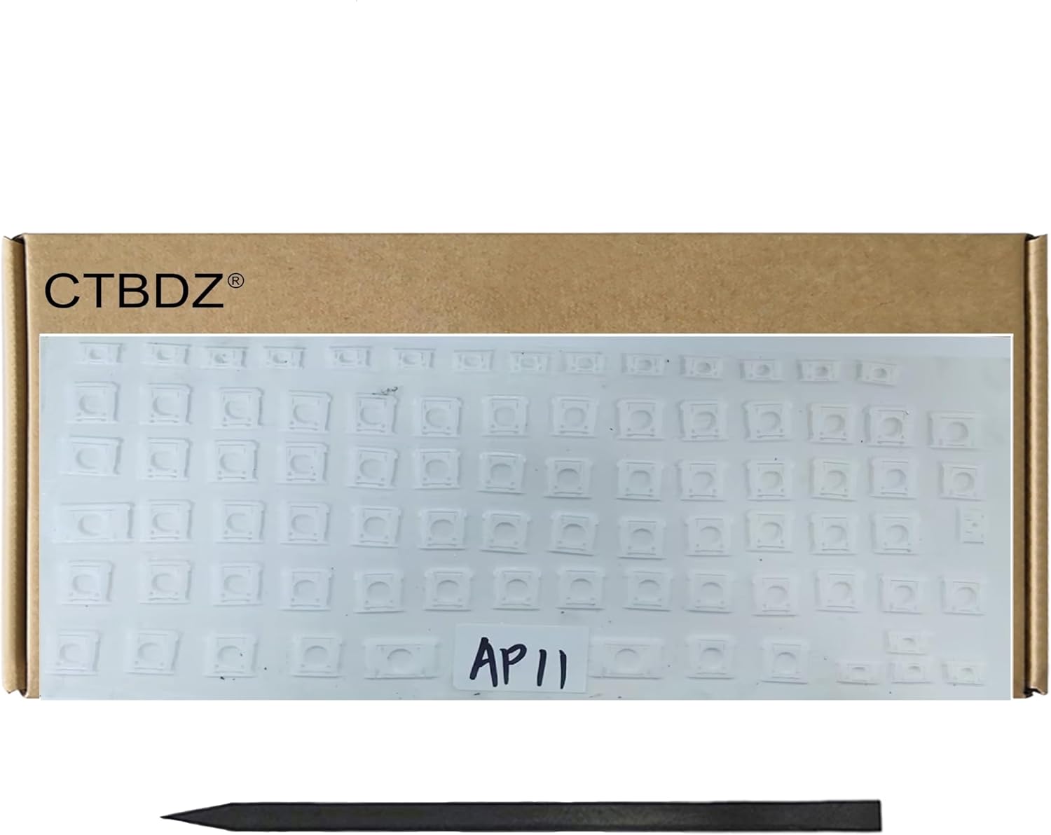 CTBDZ AP11 UK Keyboard Keycaps Keys Scissor Clips Hinge Replacement for ...