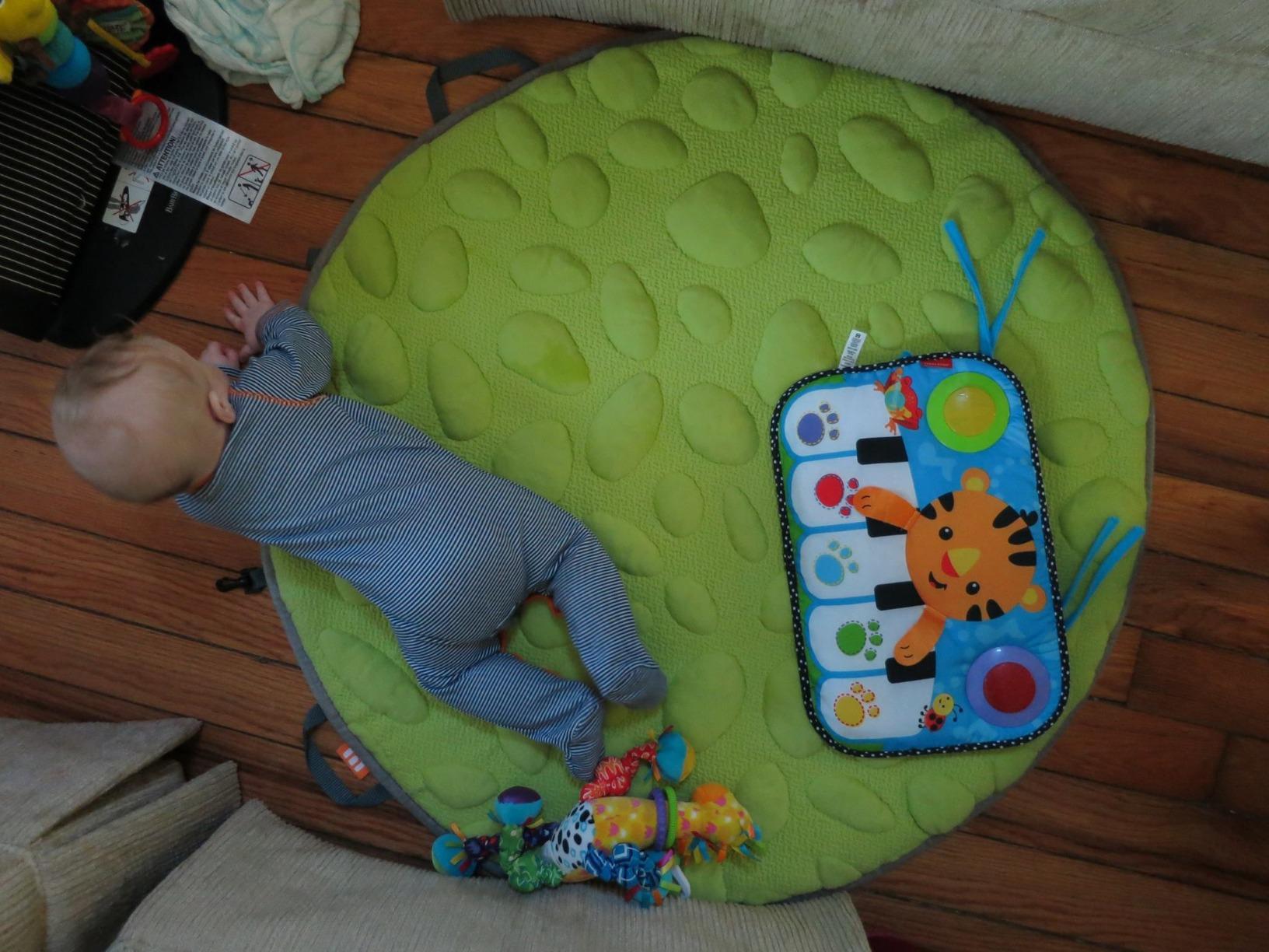 Amazon.com: Nook Sleep LilyPad Play Mat (Lawn) - Organic play mat for ...