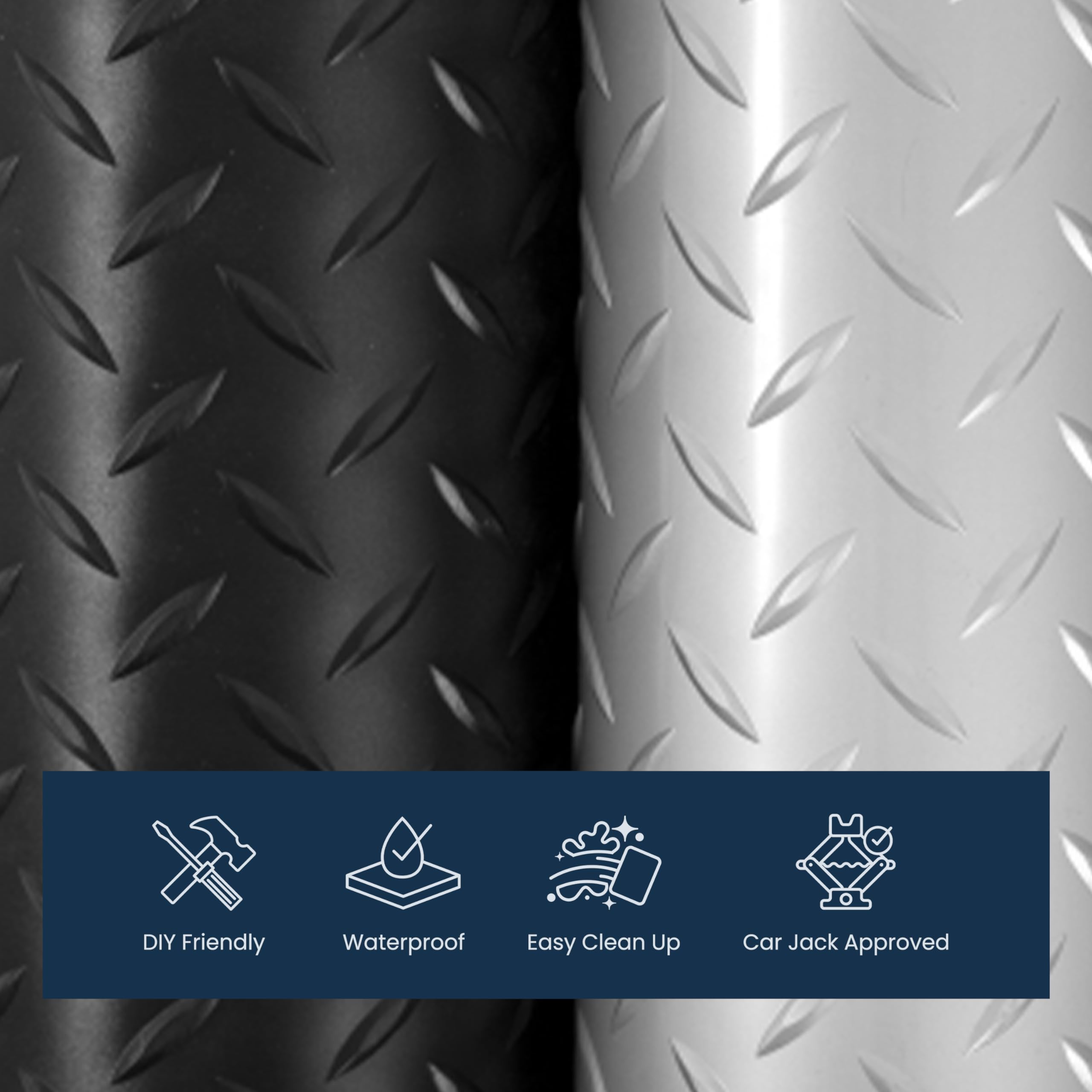 Snapklik.com : Flooring Incs 1.6mm Nitro Garage Floor Mat, Truck & Car ...