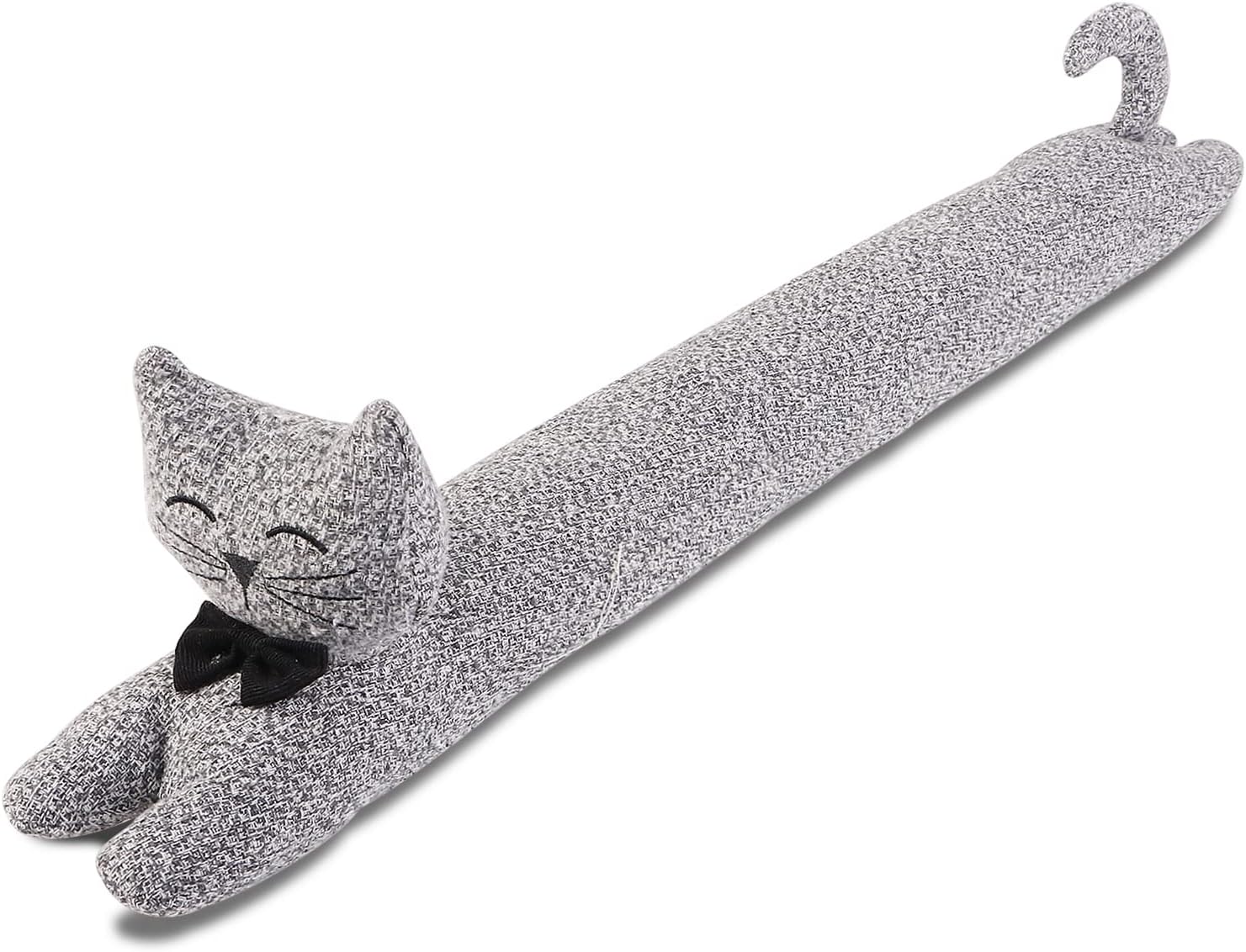 Amazon.com: Bits and Pieces - Plush Cat Door Draft Stopper - Door and ...