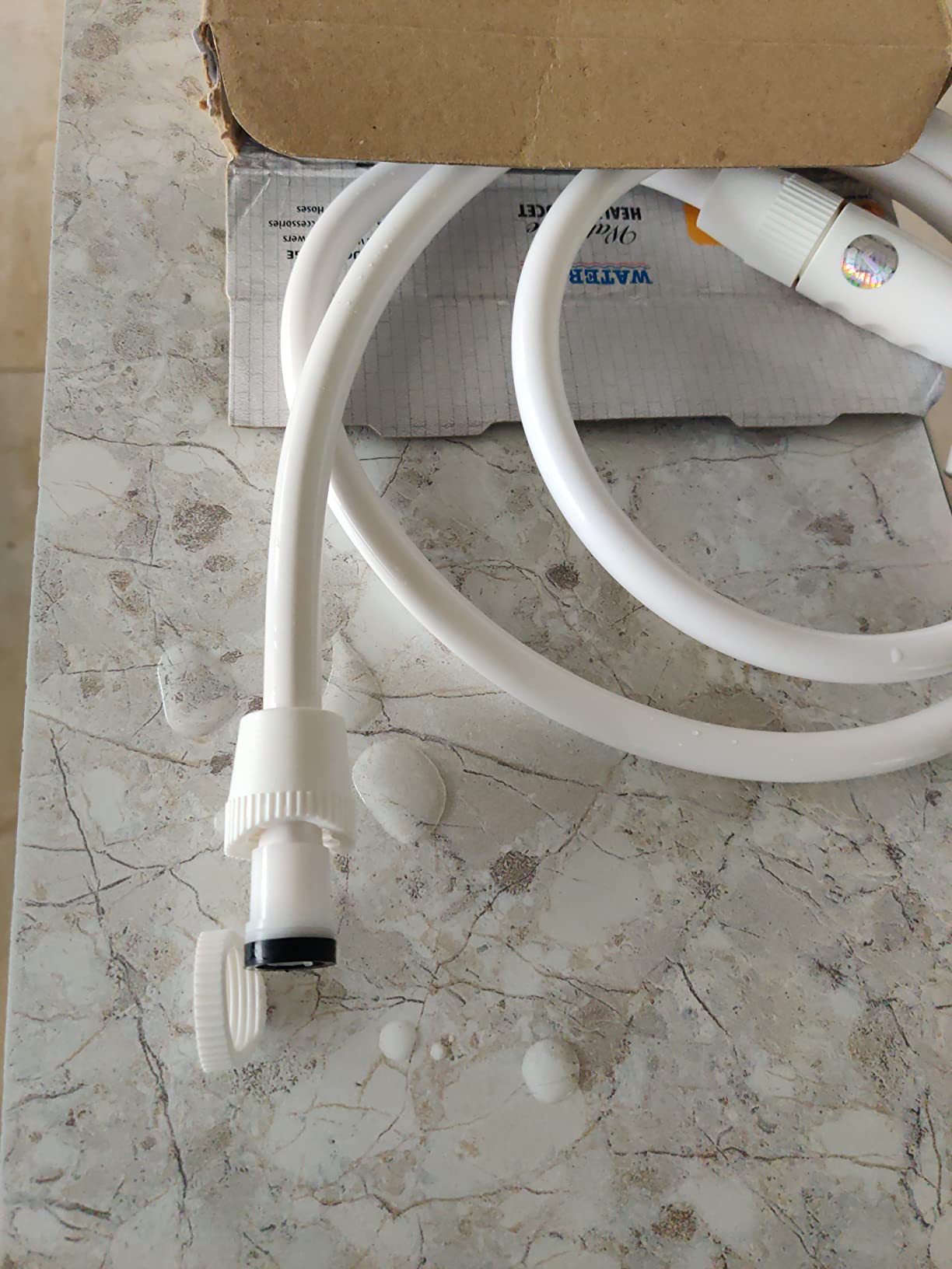 WATERTEC Virgin Polymer Waterline Health Faucet (1.5 m, White) : Amazon ...