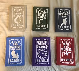 The H. G. Wells Collection: Deluxe 6-Book Hardcover Boxed Set (Arcturus ...
