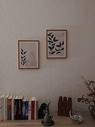 Amazon.de: BLATT PAPIER® 6er Boho Bilder Set Pampasgras (2x A3, 4x A4) Wandbilder, Poster Set ...