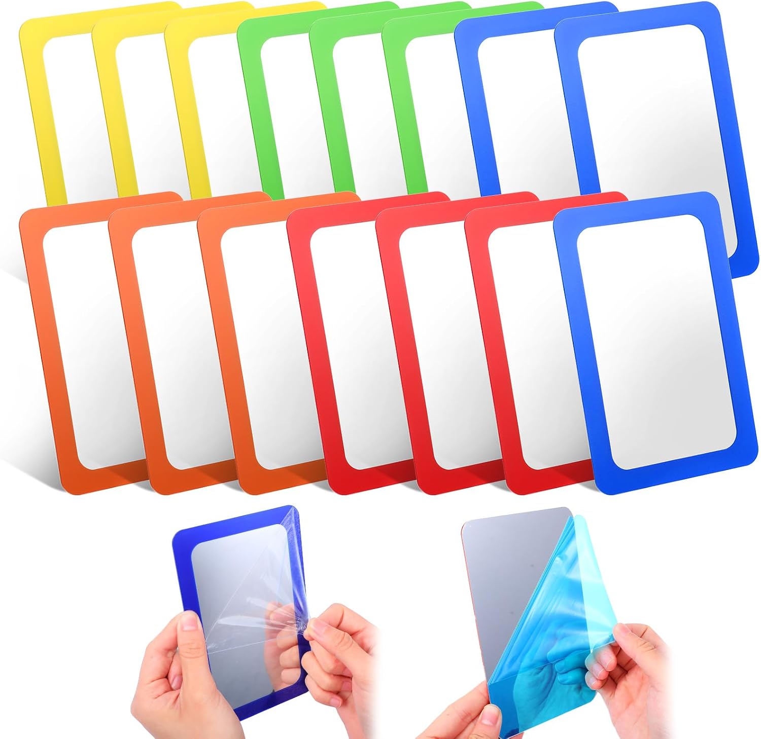 Amazon.com: 15 Pcs Small Mirrors for Kids 6.3 x 4.1 Inch Unbreakable ...