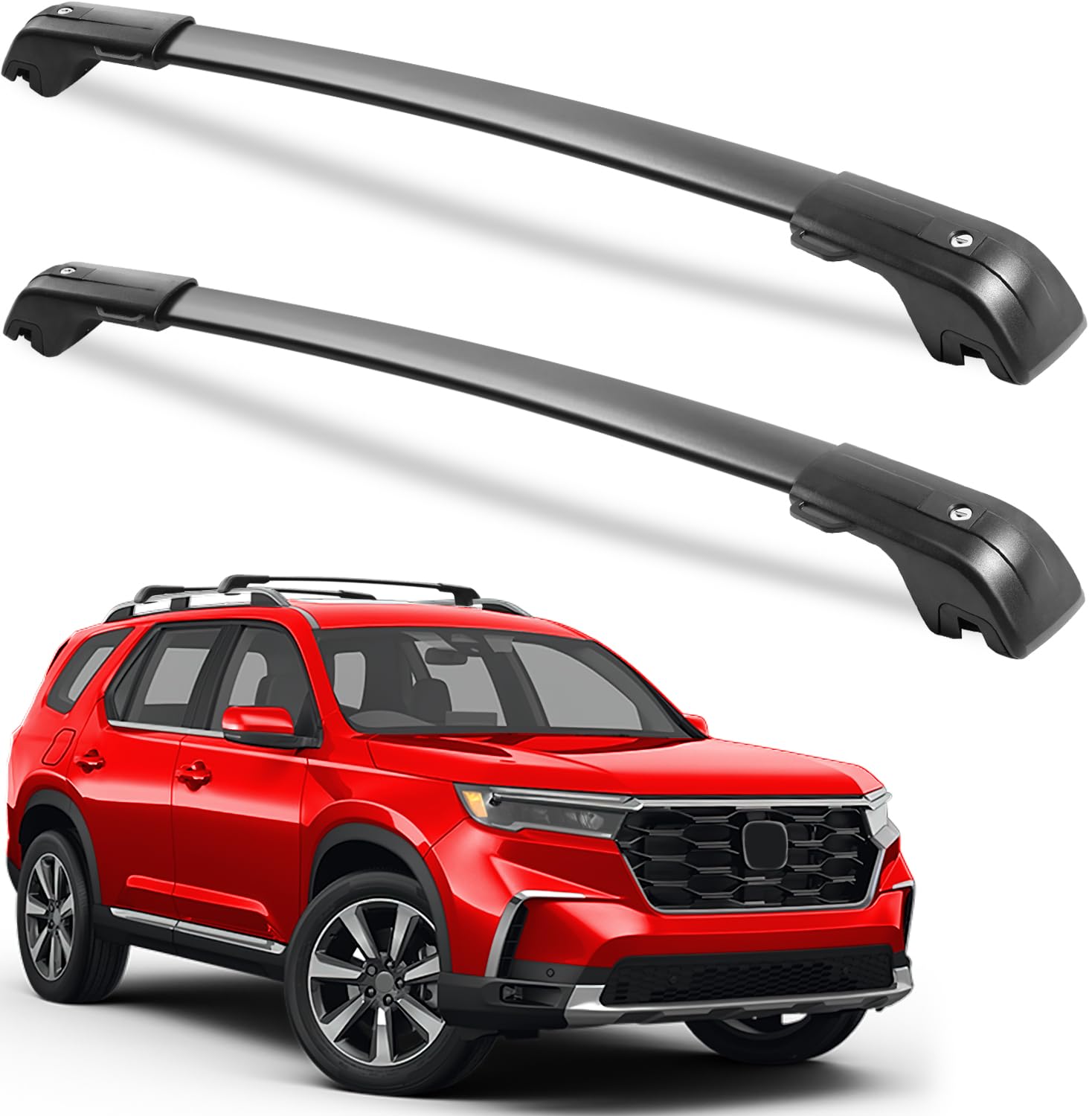 Amazon.com: Wonderdriver Roof Rack Cross Bars 260lbs Compatible with ...