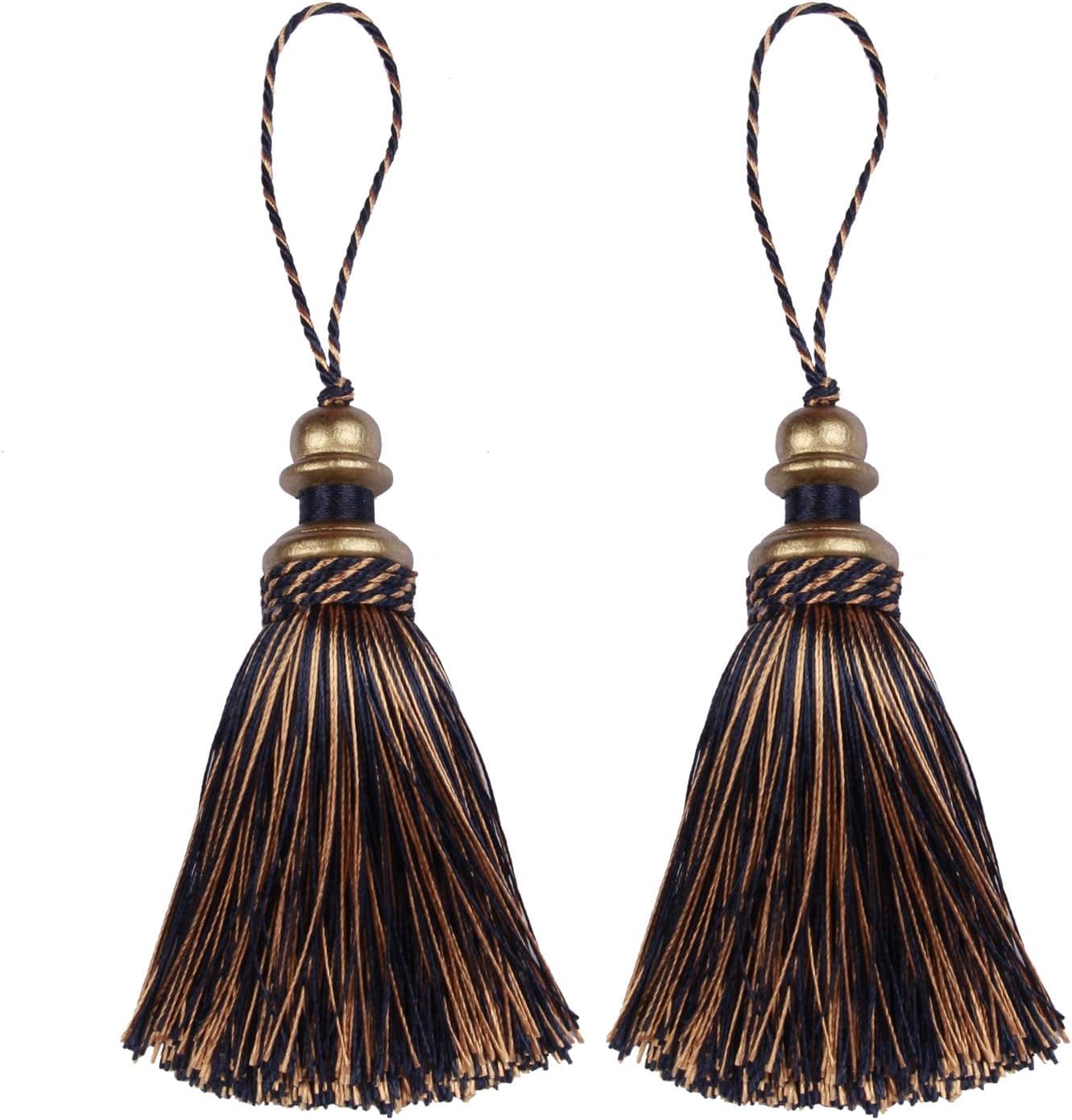 Amazon.com: HedongHexi 2 Pack Tassel Key Tassel with Loops, Handmade ...