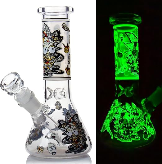 Glass Bong Pipe Water Bongs for Smoking Bong Bowl 14.5mm Height 20cm ...