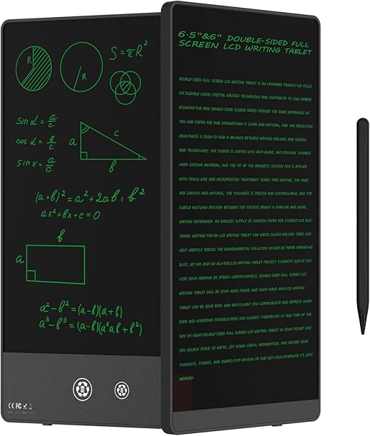 Amazon.com: LCD Writing Tablet for Adults-6.5″&6″ LCD Writing Tablet ...