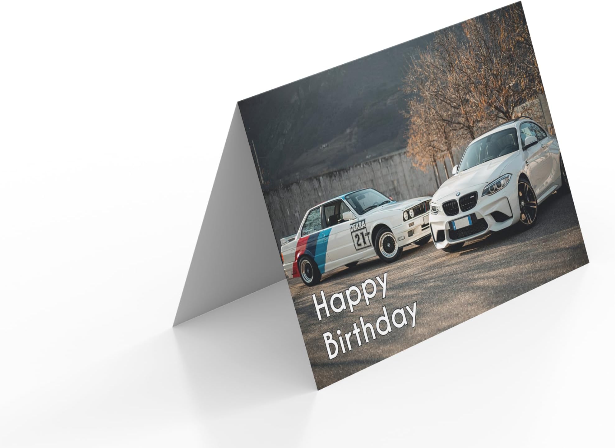 Happy Birthday BMW M3 Sport Car Greeting Card 125mm x 178mm Including ...