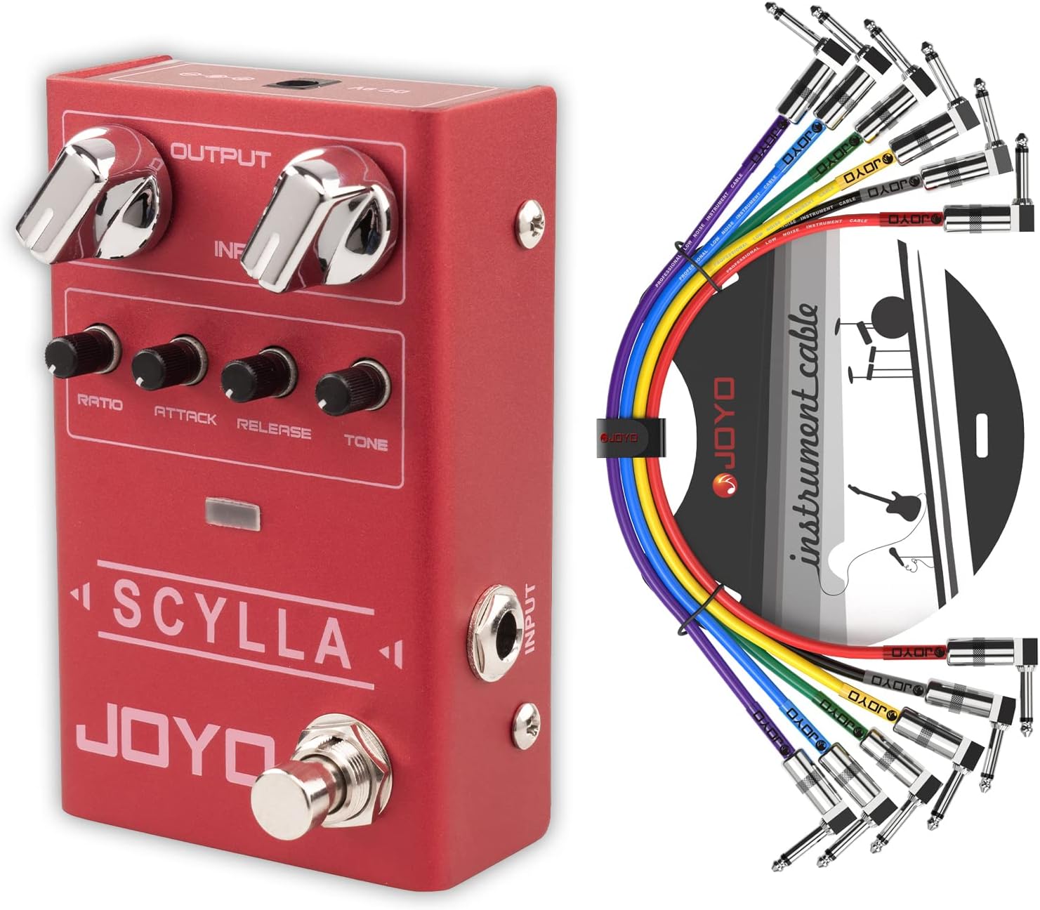 Amazon.com: JOYO R-27 Bass Compressor Pedal and CM-05 6 Pack ...